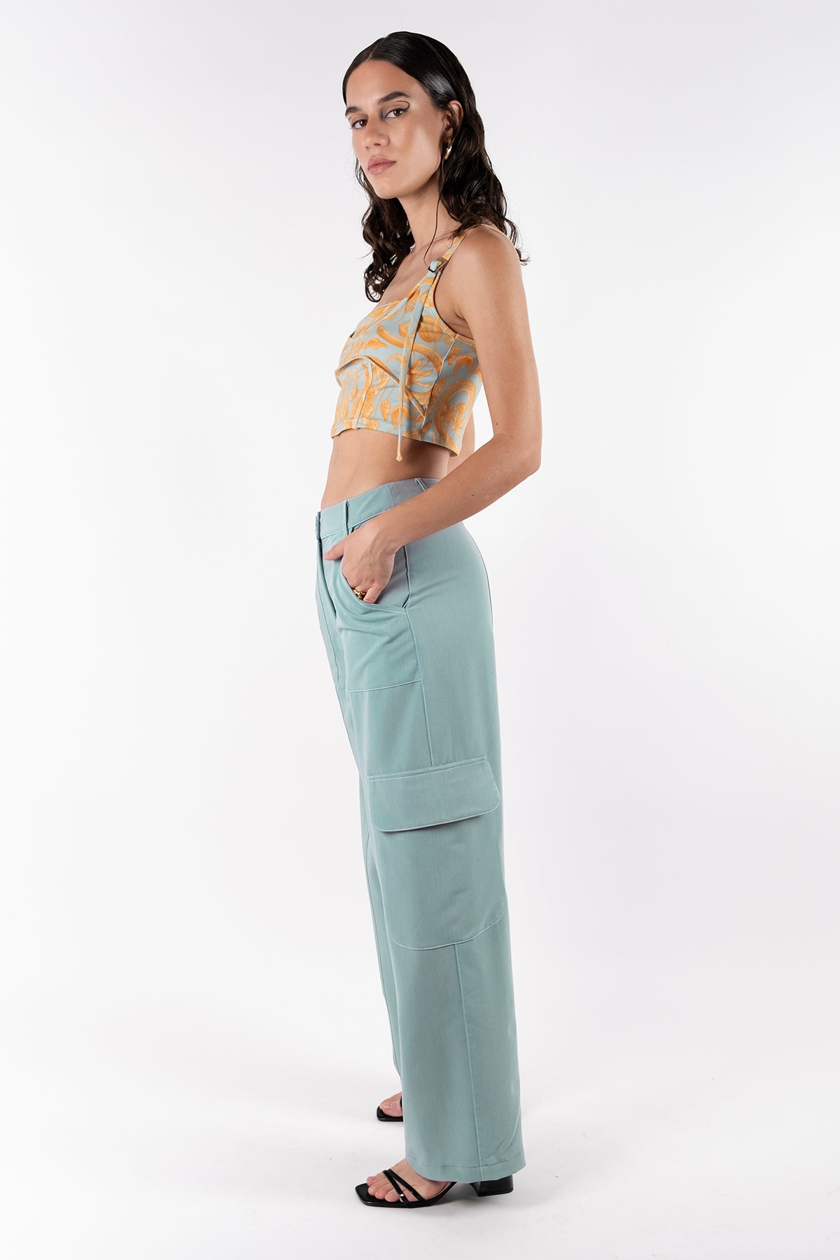 Cargo Pants - Pistachio | Nerida World